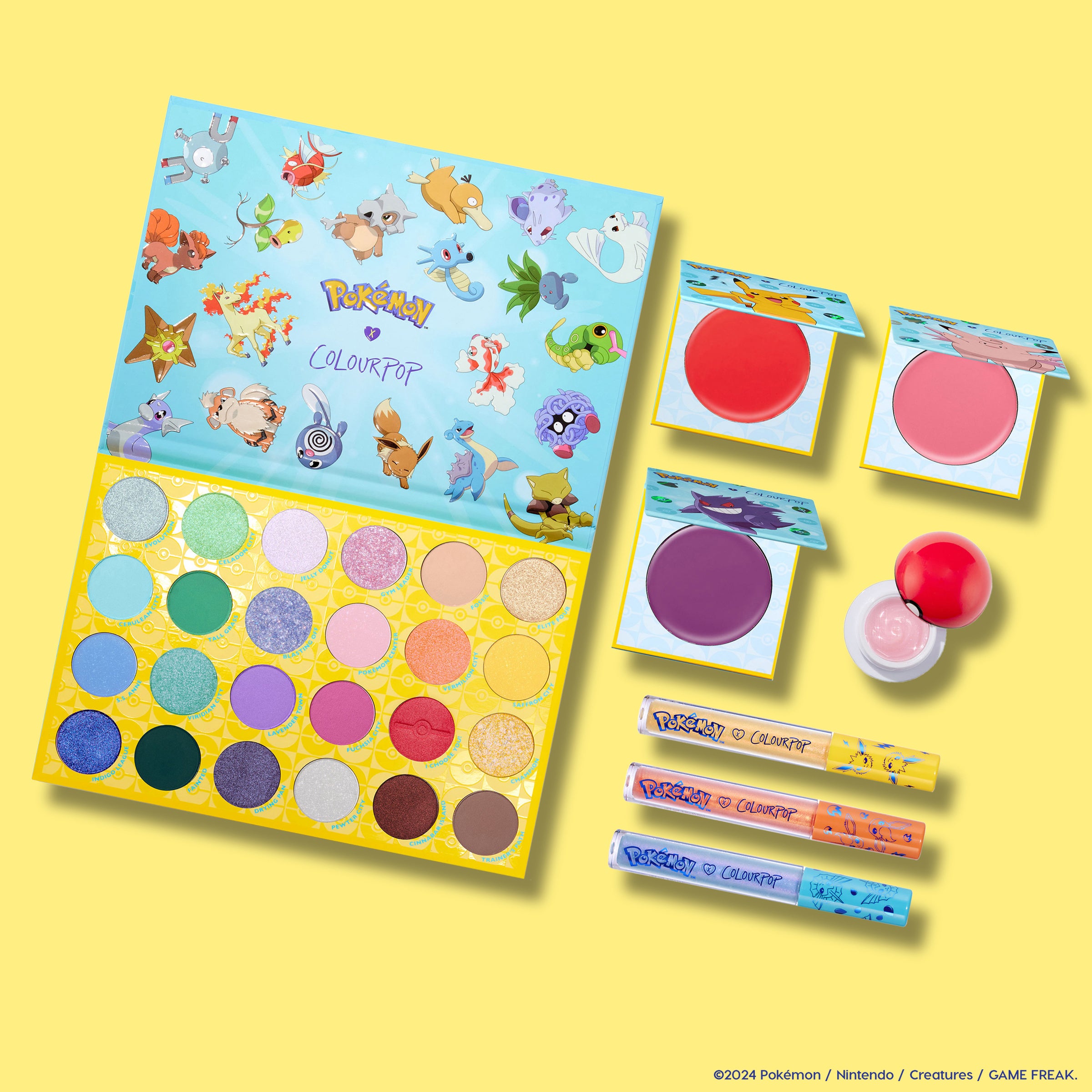 Shop Your Journey Awaits | Pokémon x ColourPop Collection Set by ColourPop®