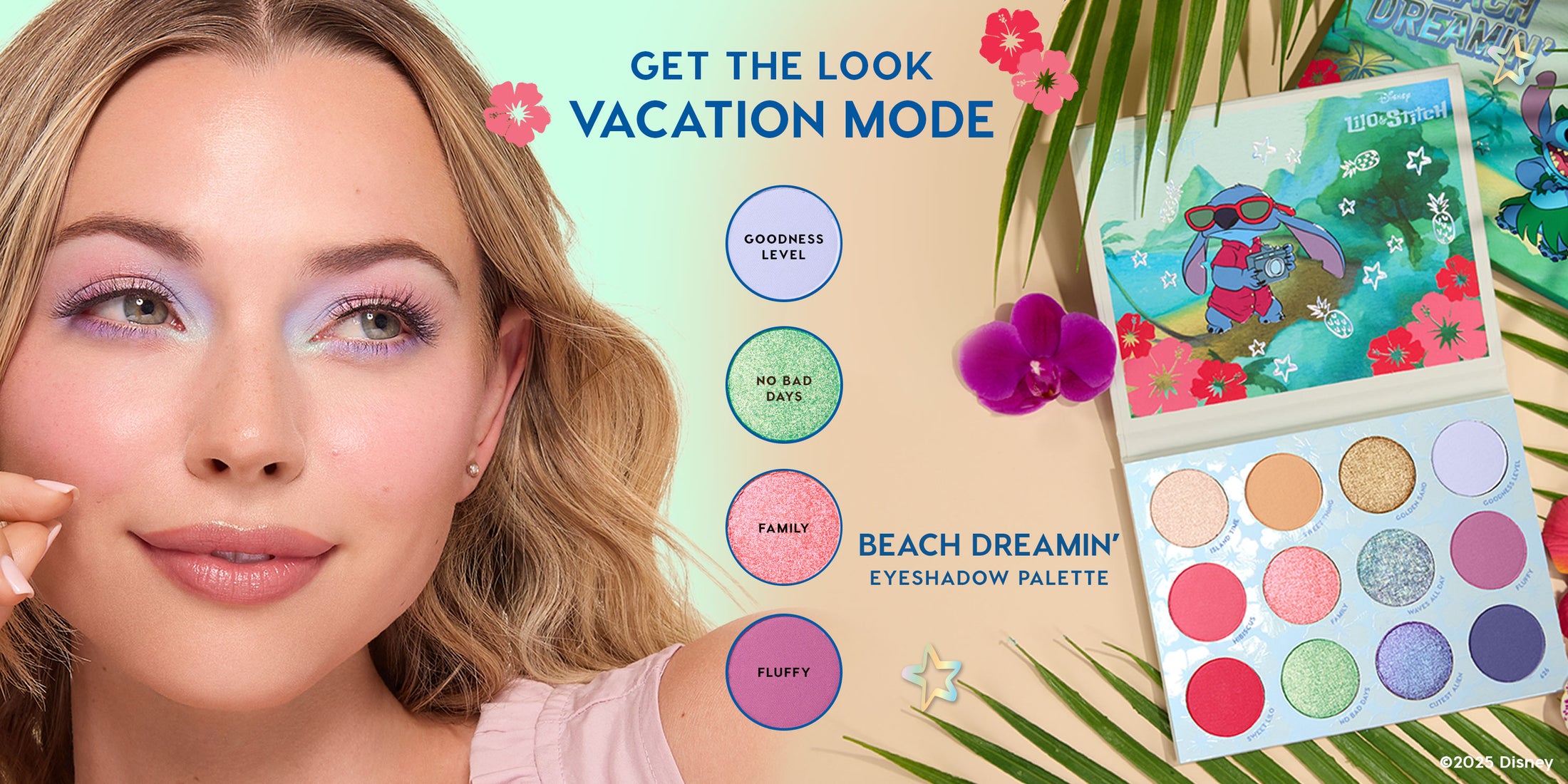 Beach Dreamin' | Lilo & Stitch Shadow Palette | ColourPop