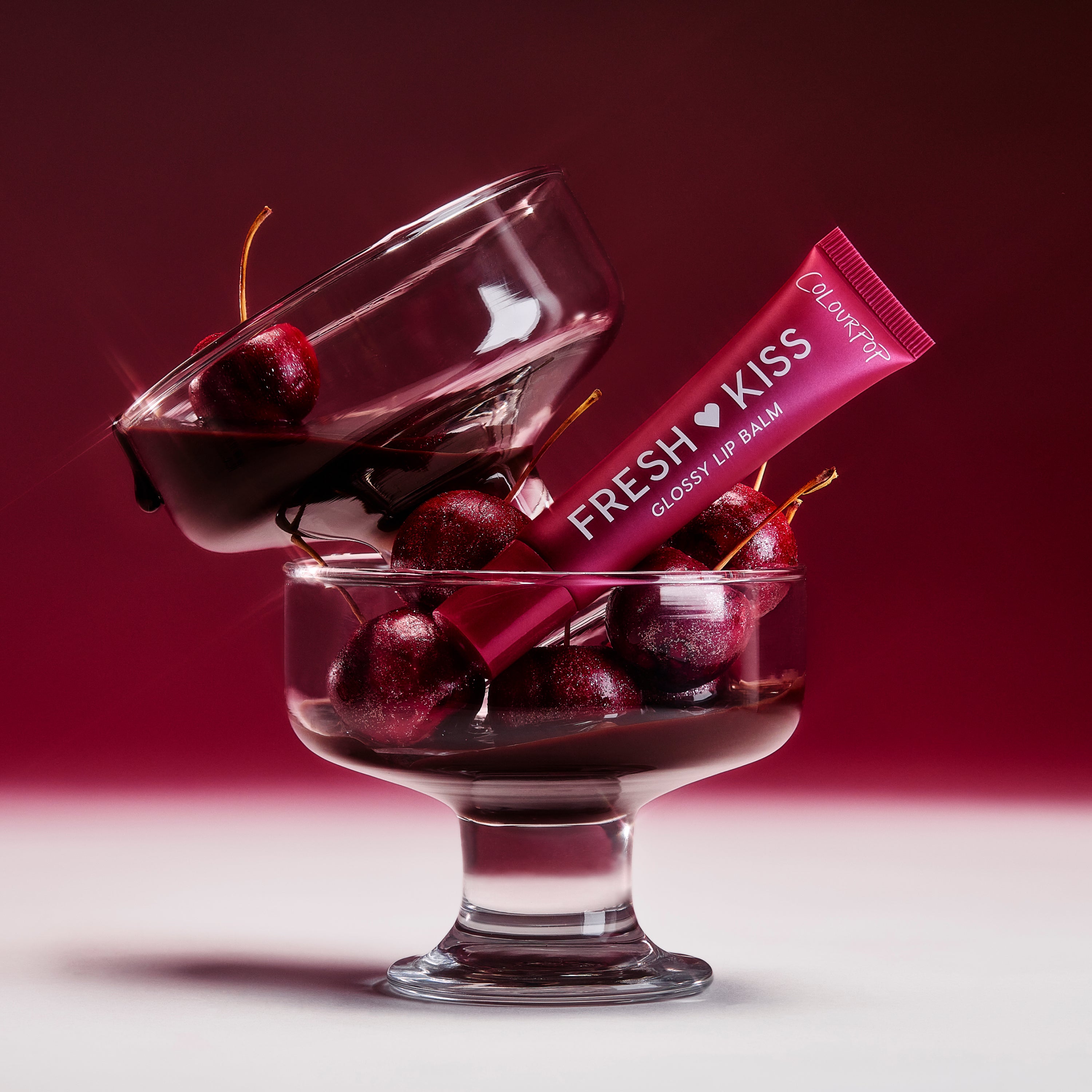 Shop Chocolate Cherry | Fresh Kiss Glossy Balm by ColourPop®