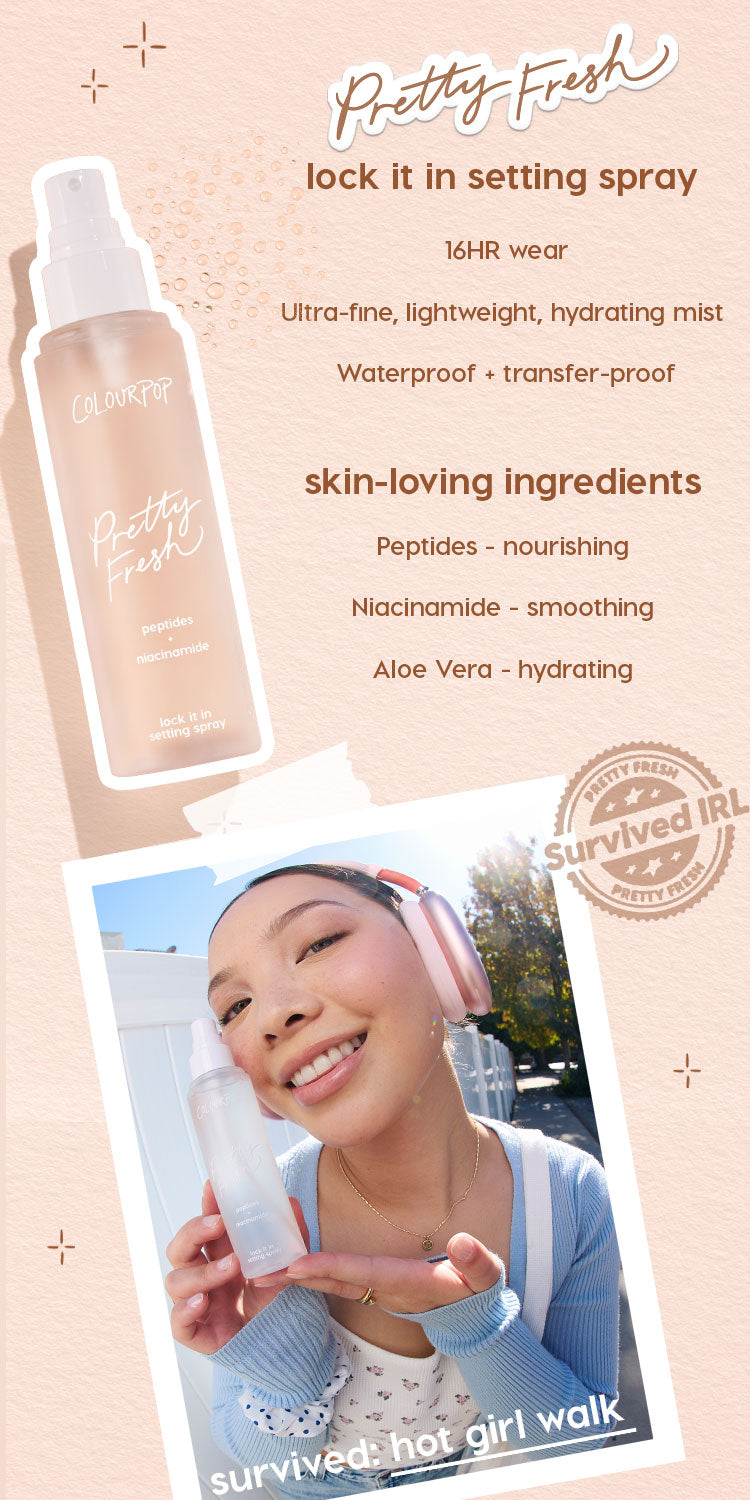 ColourPop®: Lock In Your Look with Lock It In | Setting Spray