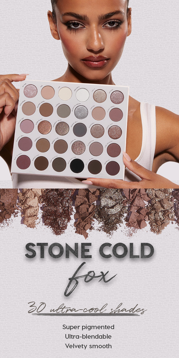 Shop Stone Cold Fox | Cool-Toned Shadow Palettes by ColourPop®